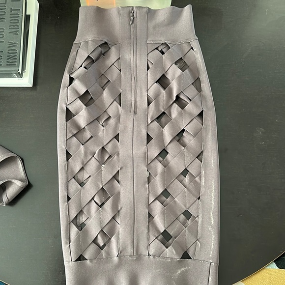 House of CB | Skirts | House Of Cb Bandage Cage Skirt | Poshmark